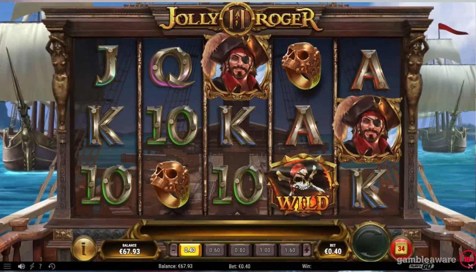 Jolly Roger 2 Slot 2024 (Free Demo Play) Review & Rating