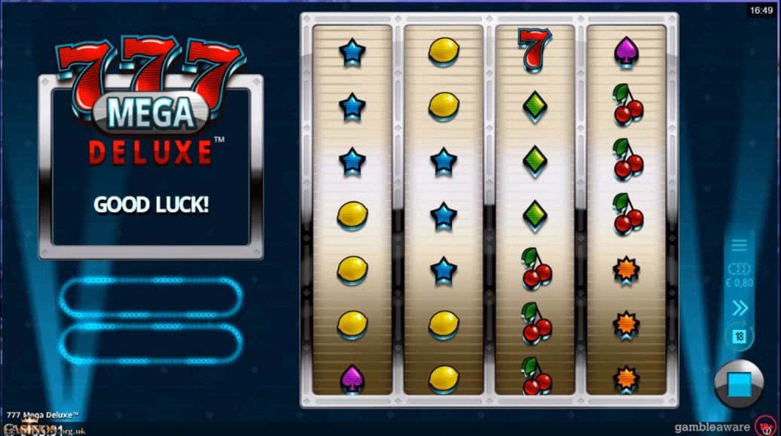 Play 777 Mega Deluxe Free Slot Demo Online - Review & Rating