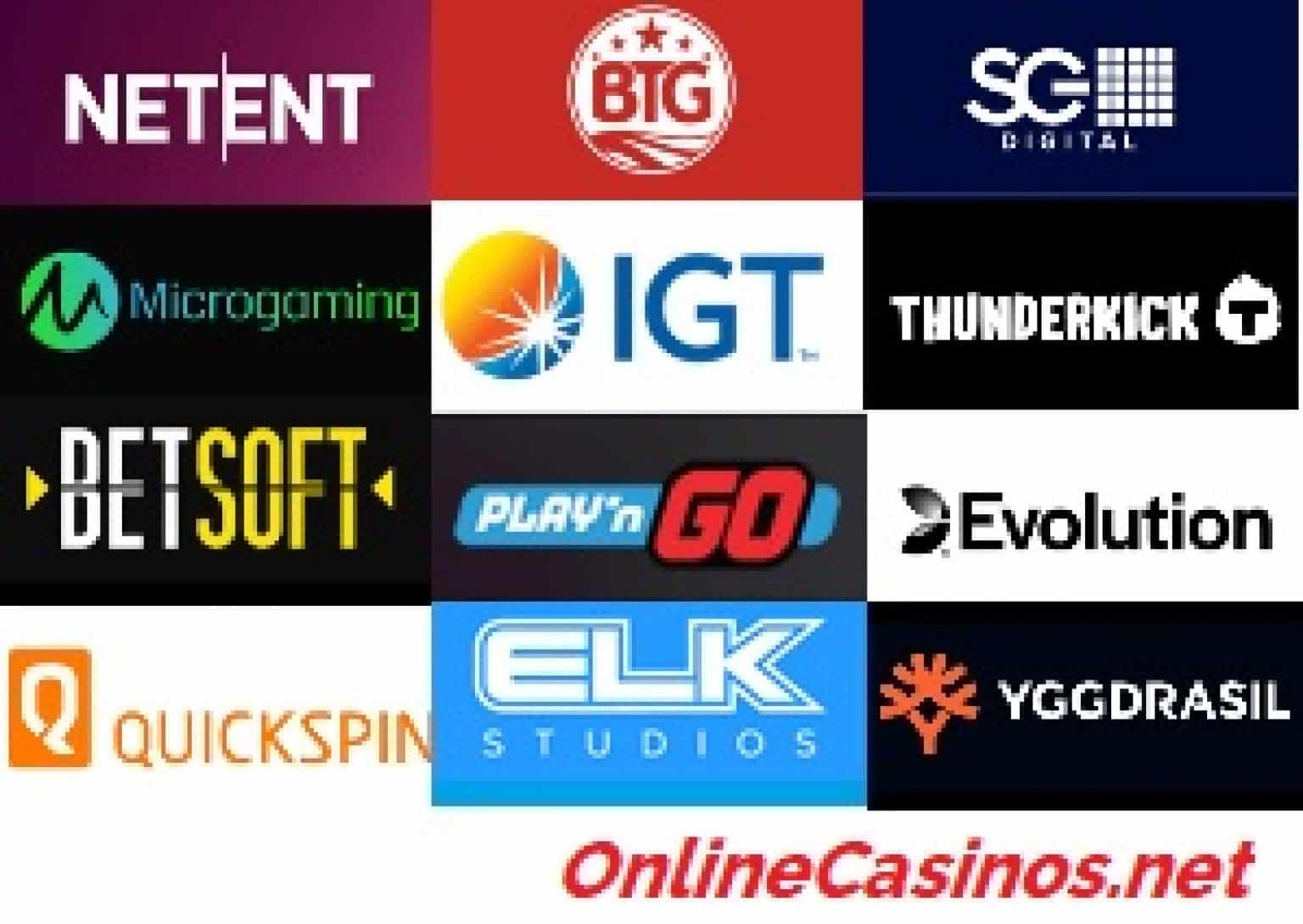 List of The Best Online Casino Software Providers 2023