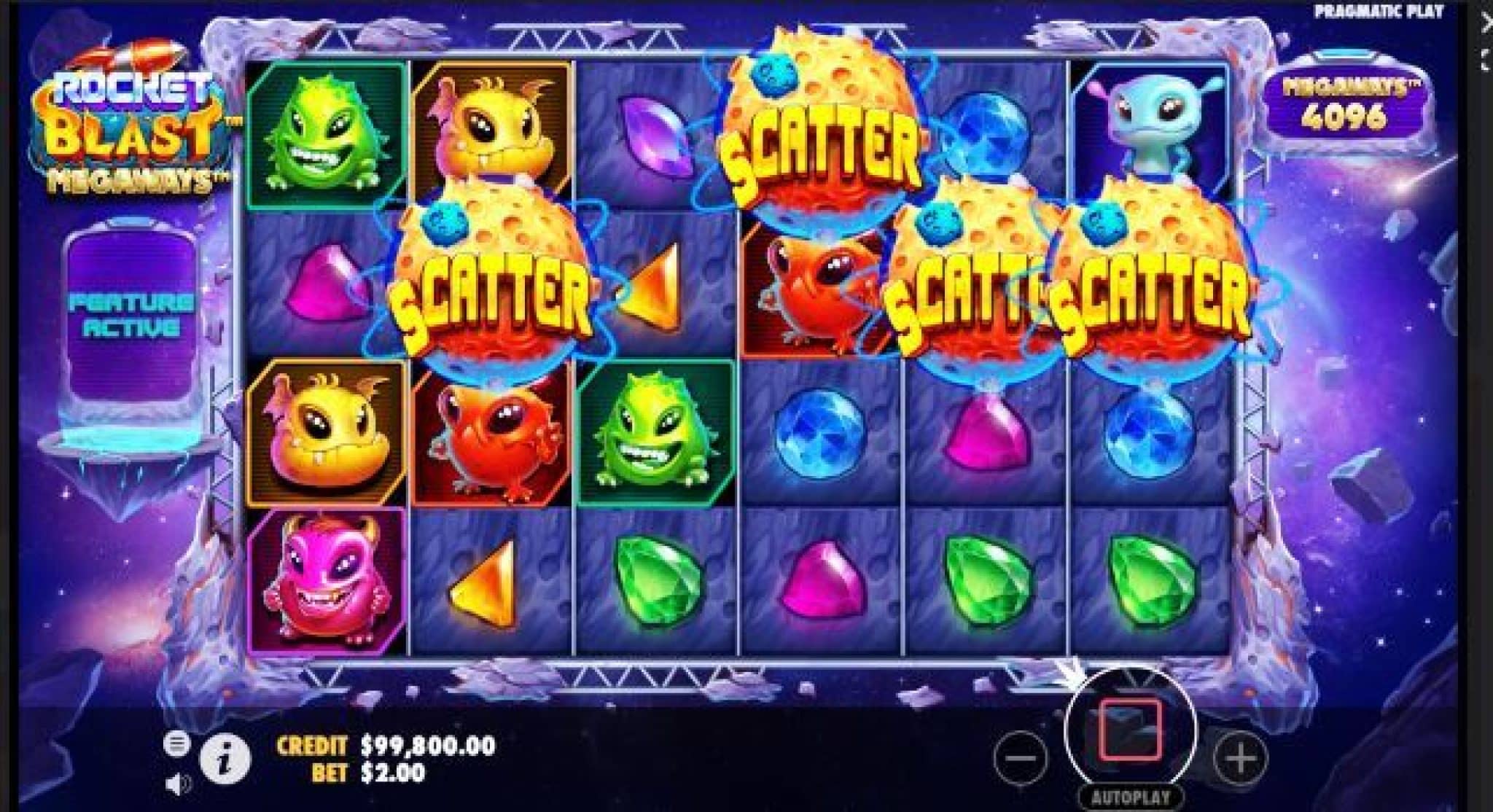 Play Rocket Blast Megaways Free Slot - Demo Game & Review